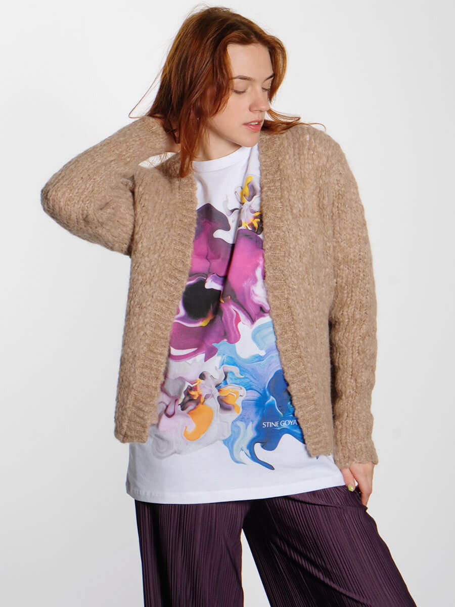 Sibin Linnebjerg - Bari Cardigan - Light Camel